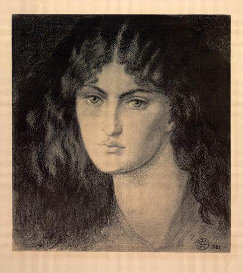 Jane Morris pre raphaelite Muse (and her daughters): Jane Morris [print]